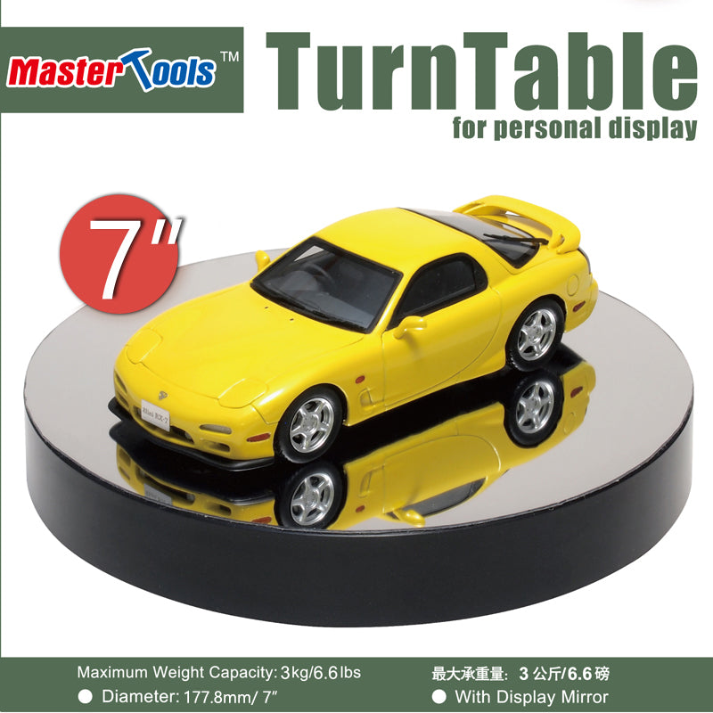 Master Tools - Turn Table 7" with Mirror Base