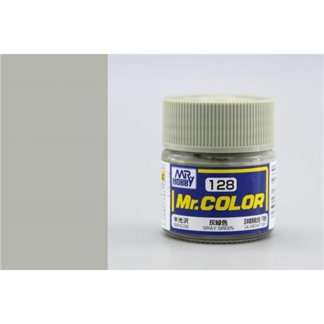 C128 - Semi Gloss Gray Green 10ml
