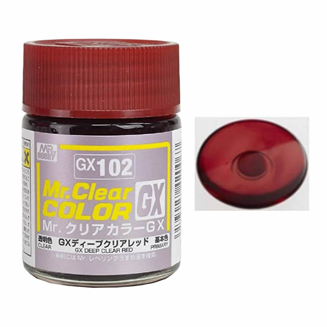 GX102 - Clear Deep Red 18ml