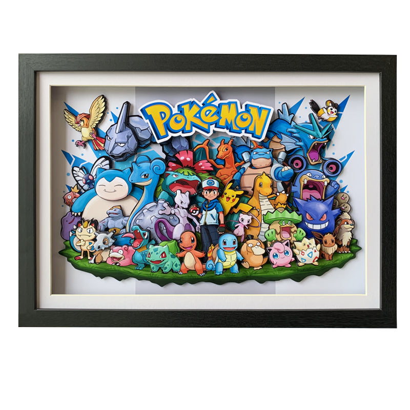 3D Wall Mount - Pokemon